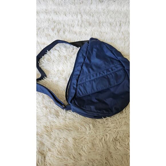 Ameribag | Bags | Ameribag Healthy Back Bag Extra Small Navy Nylon Sling Bag | Poshmark